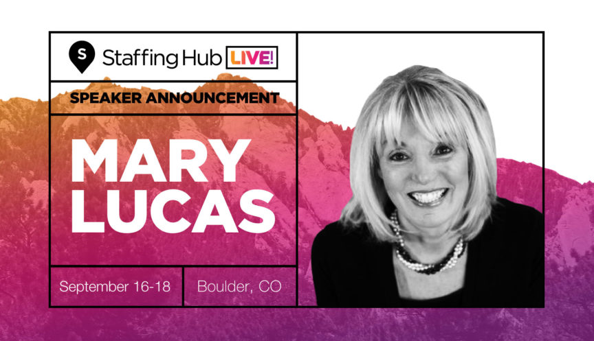 Mary Lucas Is Speaking at StaffingHub Live 2019